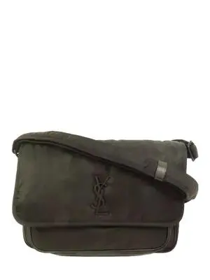 Saint Laurent Niki Message Shoulder Bag - Black