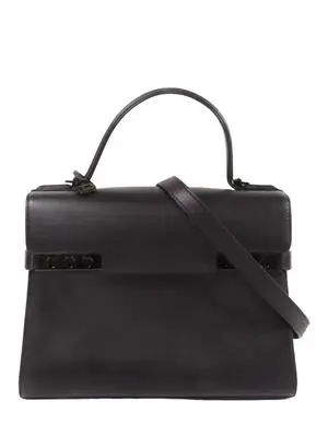 Delvaux Mm Tempête Tote Bag - Black