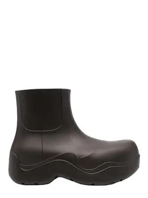Bottega Veneta Puddle Ankle Boots - Fudge