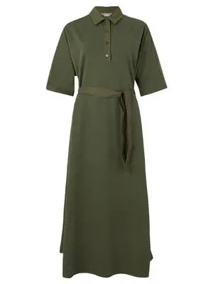 MAX MARA Max Mara Collared Midi Dress With Belt