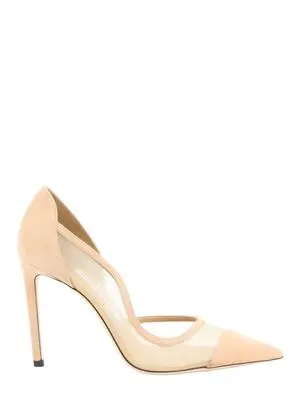 JIMMY CHOO Pointed Toe Stiletto High Heels - Nude