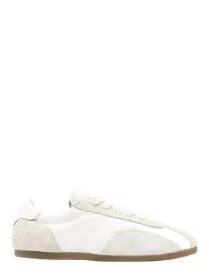 REPRESENT Lace-up Round Toe Low-top Sneakers - White