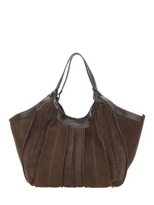 GIANNI CHIARINI Double-handled Shoulder Bag - Brown