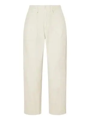 Citizens Of Humanity Citizens Of Humanity Winslow Organic Cotton Straight-Leg Pants White