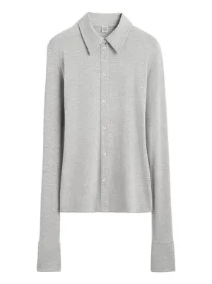 TOTÊME Toteme Fitted Jersey Shirt