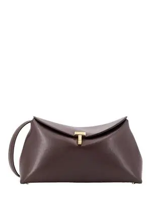 TOTEME T-lock Leather Crossbody Bag - Multicolor