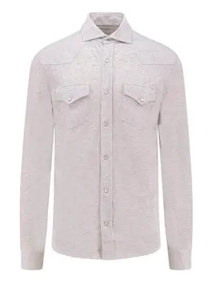 Brunello Cucinelli Leisure-fit Cotton Shirt - Multicolor