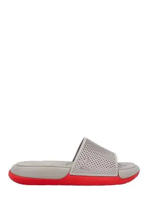CHRISTIAN LOUBOUTIN Perforated Pool Slides - Multicolor