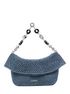 Loewe Ola Crochet Shoulder Bag - Multicolor