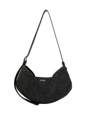 Loewe Medium Raffia Shoulder Bag - Multicolor