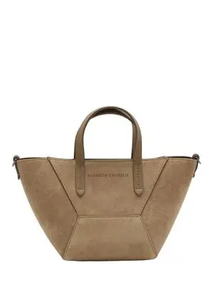 Brunello Cucinelli Leather Tote Bag - Multicolor