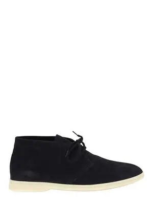 Loro Piana Desert Walk Derby Lace-up Shoes - Blue