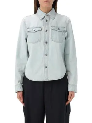 Bottega Veneta Stone Washed Shirt - Blue