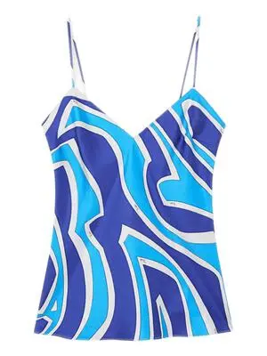 Emilio Pucci Printed Silk Camisole - Multicolor