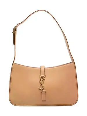Saint Laurent Le 5 À 7 Smooth Calfskin Shoulder Bag - Brown