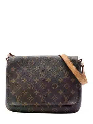 LOUIS VUITTON Monogram Musette Tango Short Strap Shoulder Bag - Brown