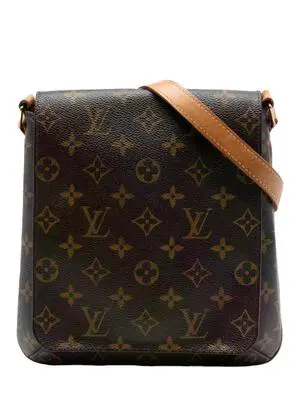 LOUIS VUITTON Monogram Musette Salsa Pm Bag - Brown