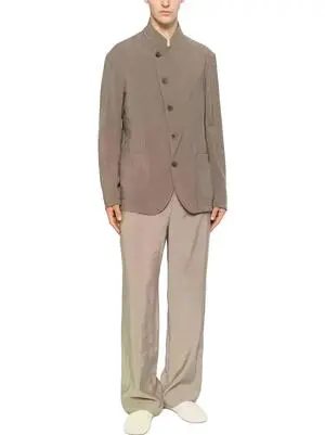 Emporio Armani Button-fastening Jacket - Neutrals