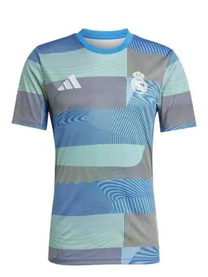 Adidas Real Madrid Graphic Print T-shirt - Blue