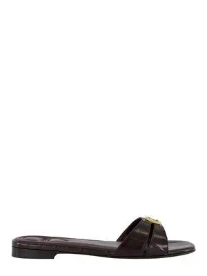 Fendi Ff Motif Sandals - Brown