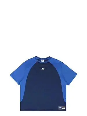 Nike Dri-fit Knit Raglan Sleeve T-shirt - Blue
