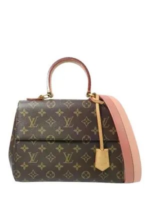 LOUIS VUITTON Monogram Cluny Bb Shoulder Bag - Brown