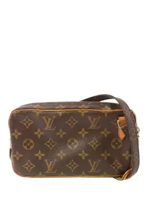 LOUIS VUITTON Marly Bandoulière Monogram Cross Body Bag - Brown