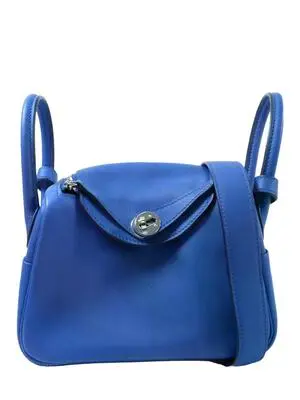 Hermès Mini Lindy Tote Bag - Blue