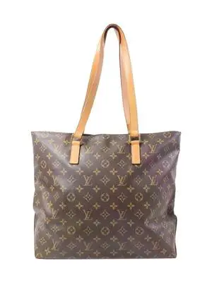 LOUIS VUITTON Monogram Canvas Tote Bag - Brown