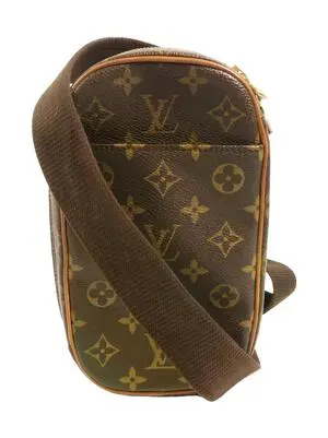 LOUIS VUITTON Monogram Pochette Gange Belt Bag - Brown