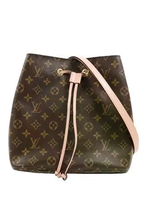 LOUIS VUITTON Neo Noe Monogram Shoulder Bag - Brown