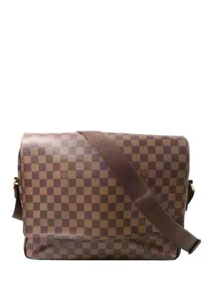LOUIS VUITTON Damier Shelton Messenger Bag - Brown