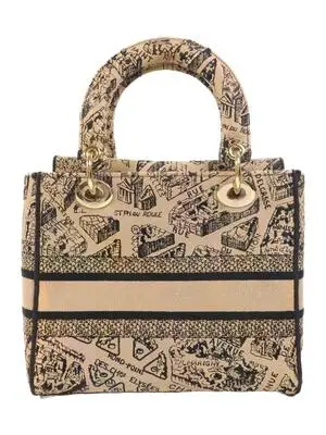 Dior Lady D-lite Tote Bag - Neutrals