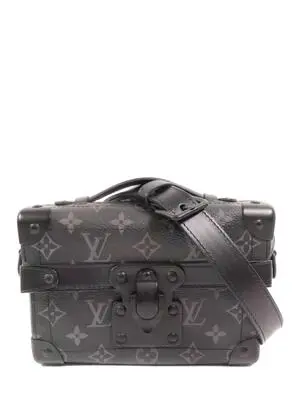 LOUIS VUITTON Monogram Eclipse Soul Trunk Tote Bag - Grey