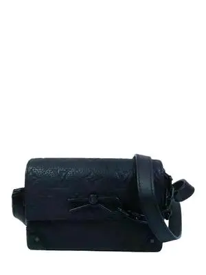 LOUIS VUITTON Steamer Monogram Shoulder Bag - Black