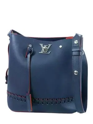 LOUIS VUITTON Lockme Bucket Bag - Blue