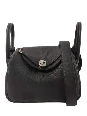 Hermès Mini Lindy Shoulder Bag - Black