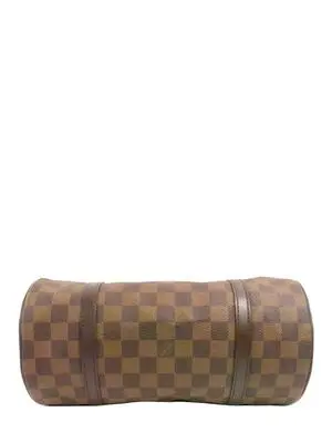 LOUIS VUITTON Damier Ebene Papillon Handbag - Brown