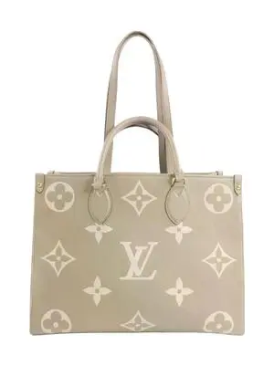 LOUIS VUITTON Monogram Empreinte Onthego Tote Bag - Neutrals