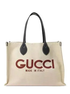 Gucci Gg Supreme Tote Bag - Neutrals