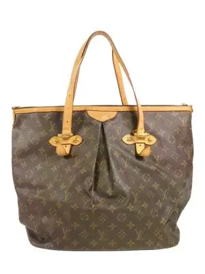 LOUIS VUITTON Monogram Palermo Shoulder Bag - Brown