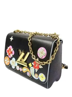 LOUIS VUITTON Twist Mm Shoulder Bag - Black