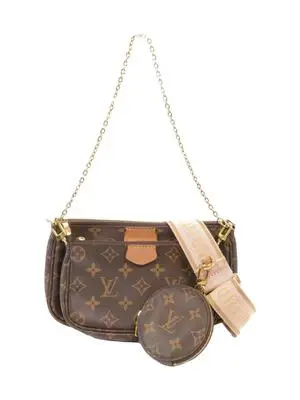 LOUIS VUITTON Monogram Shoulder Bag - Brown