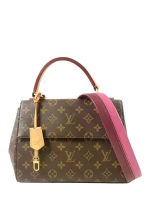 LOUIS VUITTON Cluny Bb Tote Bag - Brown