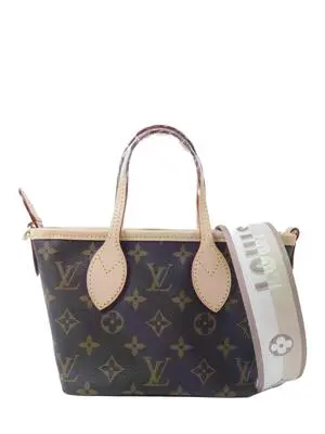 LOUIS VUITTON Louis Vuitton Monogram Neverfull BB Shoulder Bag Brown