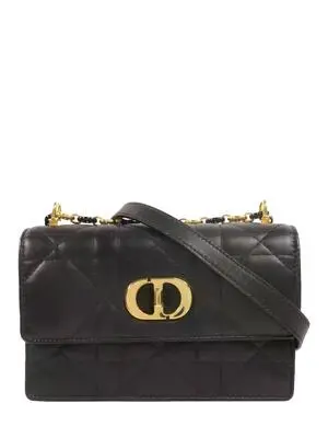 Dior Mini Miss Caro Lambskin Crossbody Bag - Black