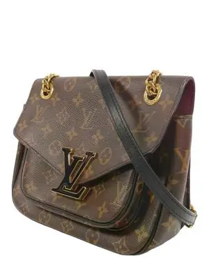 LOUIS VUITTON Passy Monogram Crossbody Bag - Brown
