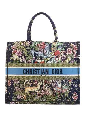 Dior Large Book Tote Bag - Blue