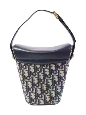 Dior Cd Oblique Shoulder Bag - Blue