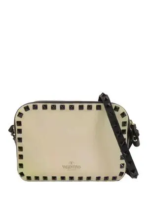 Valentino Garavani Rockstud Shoulder Bag - Neutrals